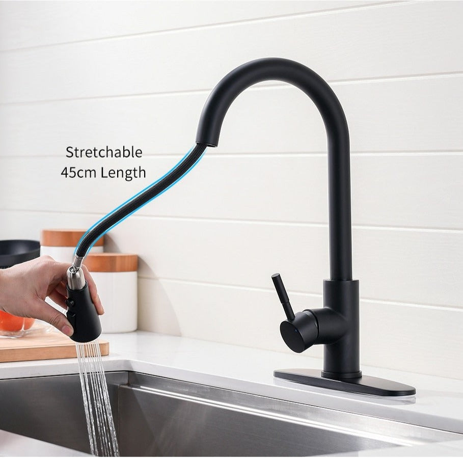 Motion Activated Kitchen Faucet with Smart Sensor, Pull Down Sprayer ...